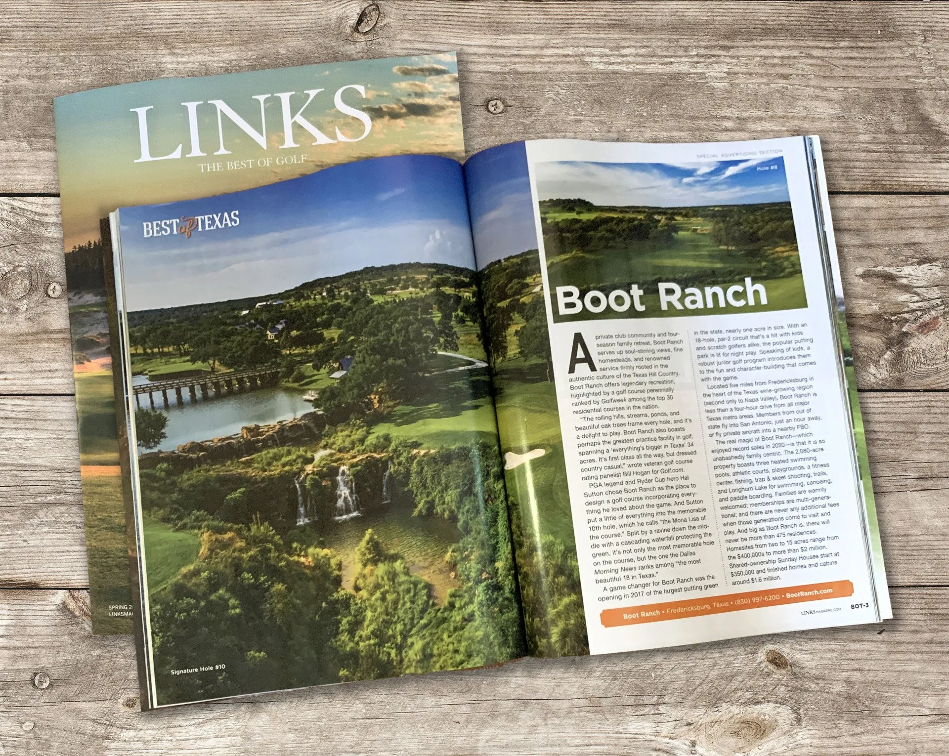 LINKS: The Best of Texas - Boot Ranch